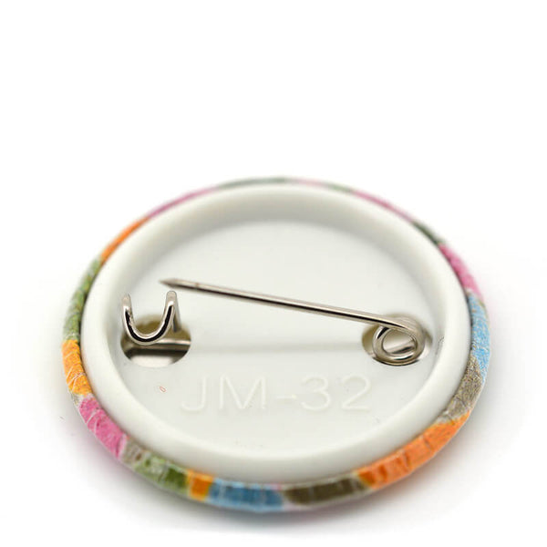 Button Badge - Smiles from around the world - Kitty Came Home